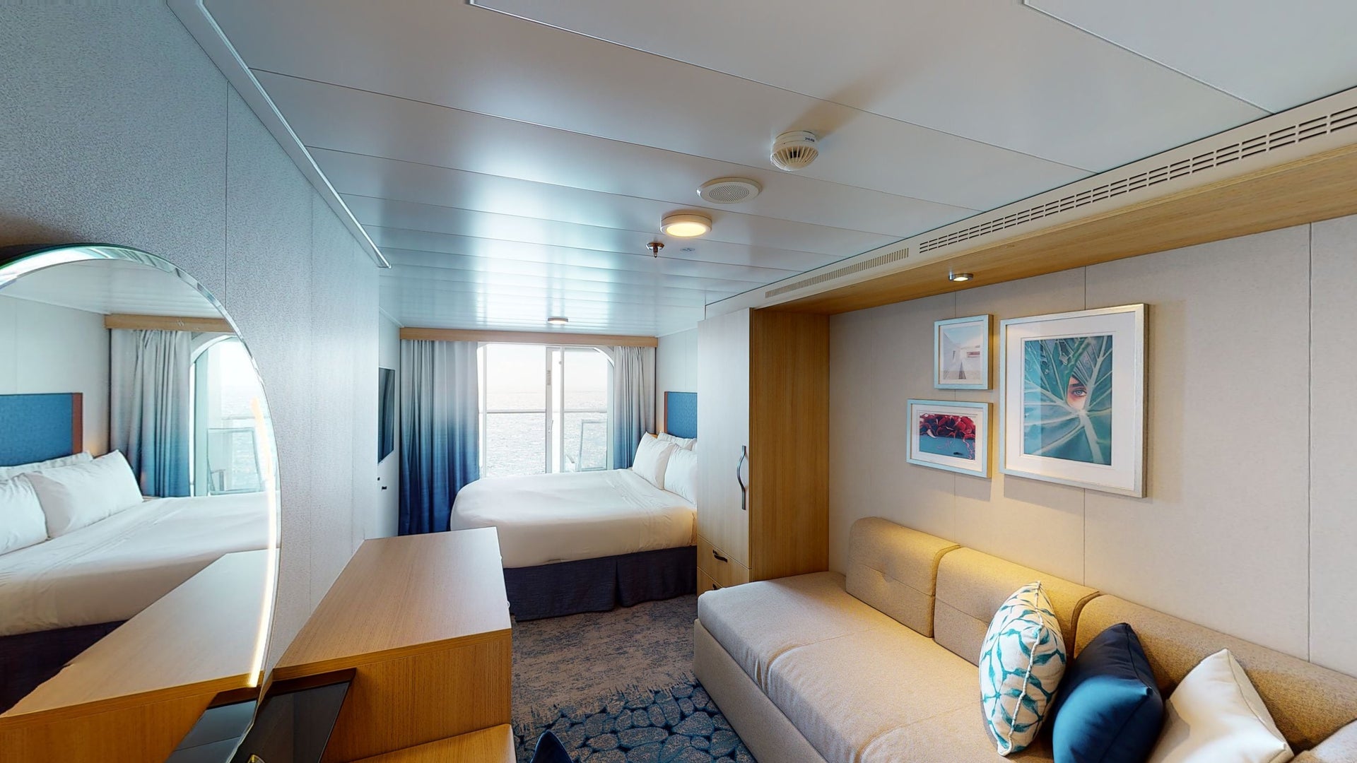 Wonder of the Seas - Ocean View with Large Balcony - Nuvo360%