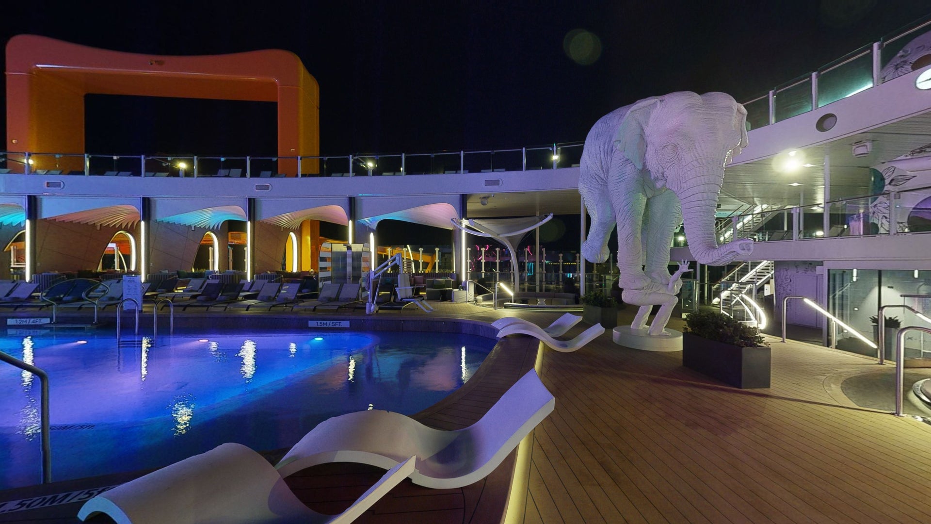 Celebrity Beyond Cruise Ship Pool Virtual Tour - by Nuvo360