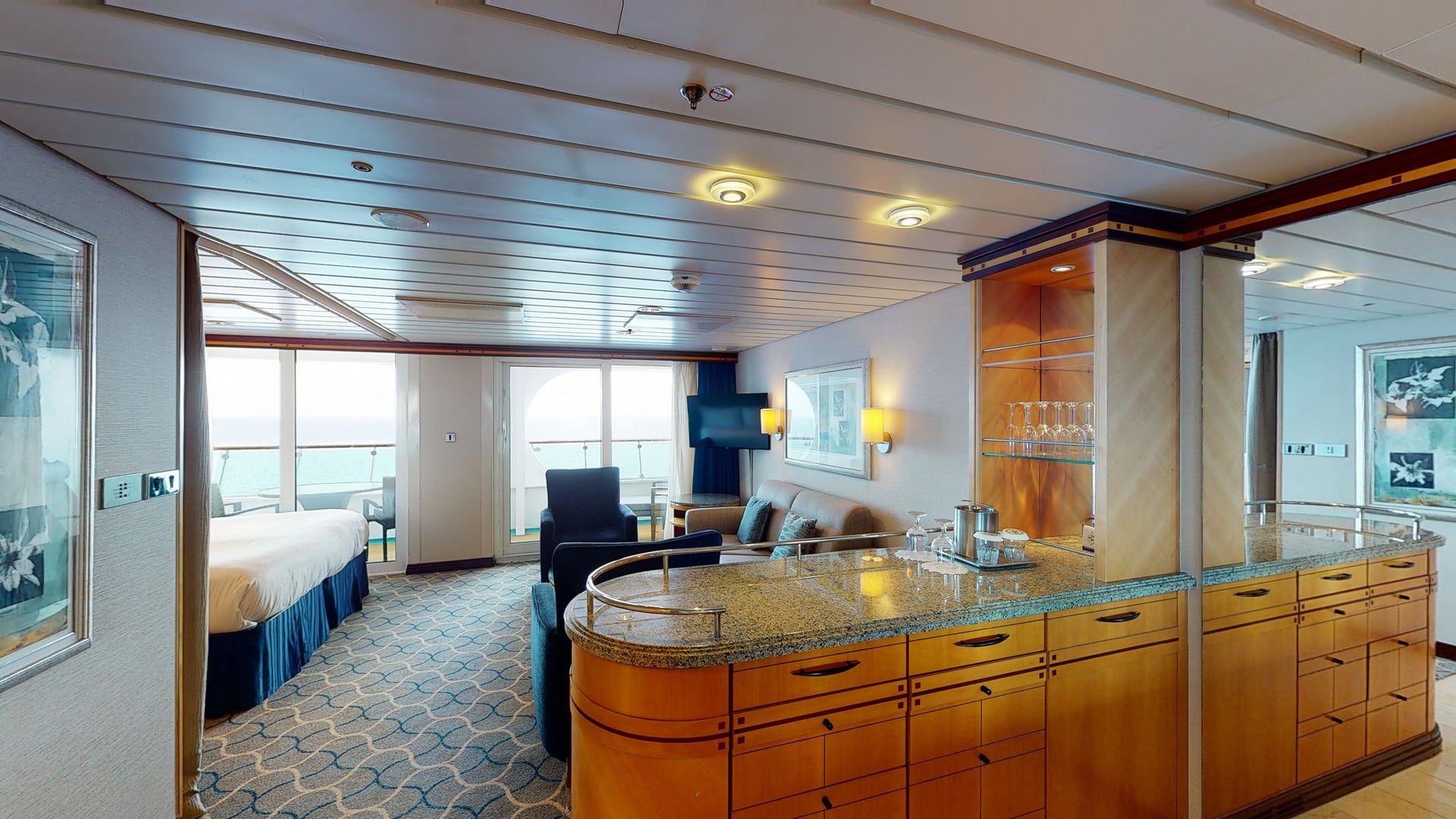 Explorer of the Seas - Grand Suite 1 Bedroom Virtual Tour - by Nuvo360