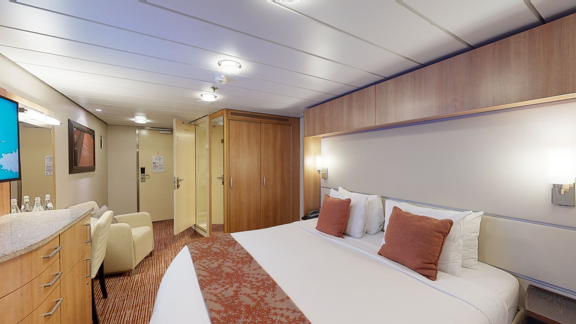 Celebrity Inside Stateroom Virtual Tour - Created by Nuvo360