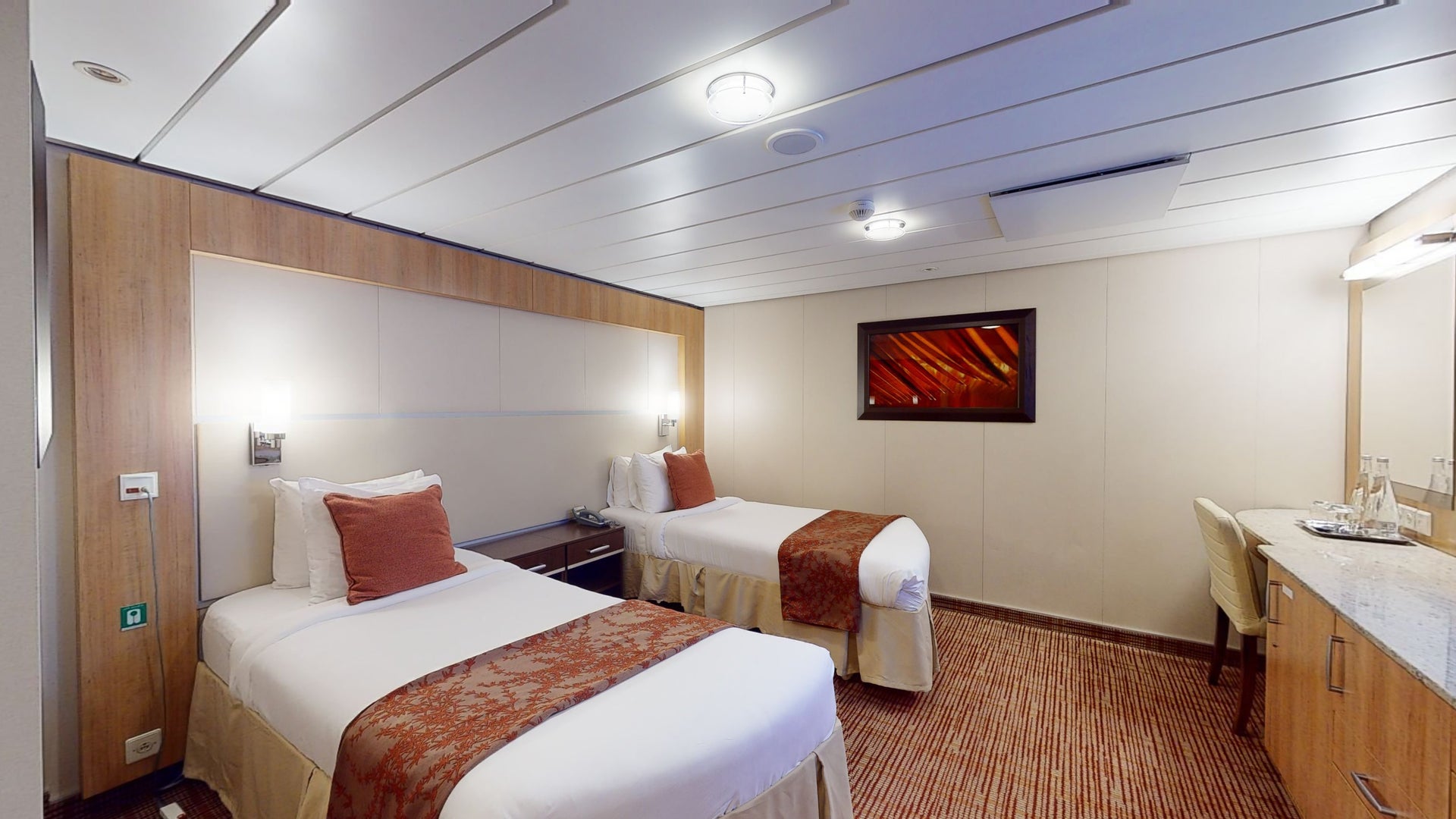 Celebrity Inside Stateroom Accessible Virtual Tour - by Nuvo360