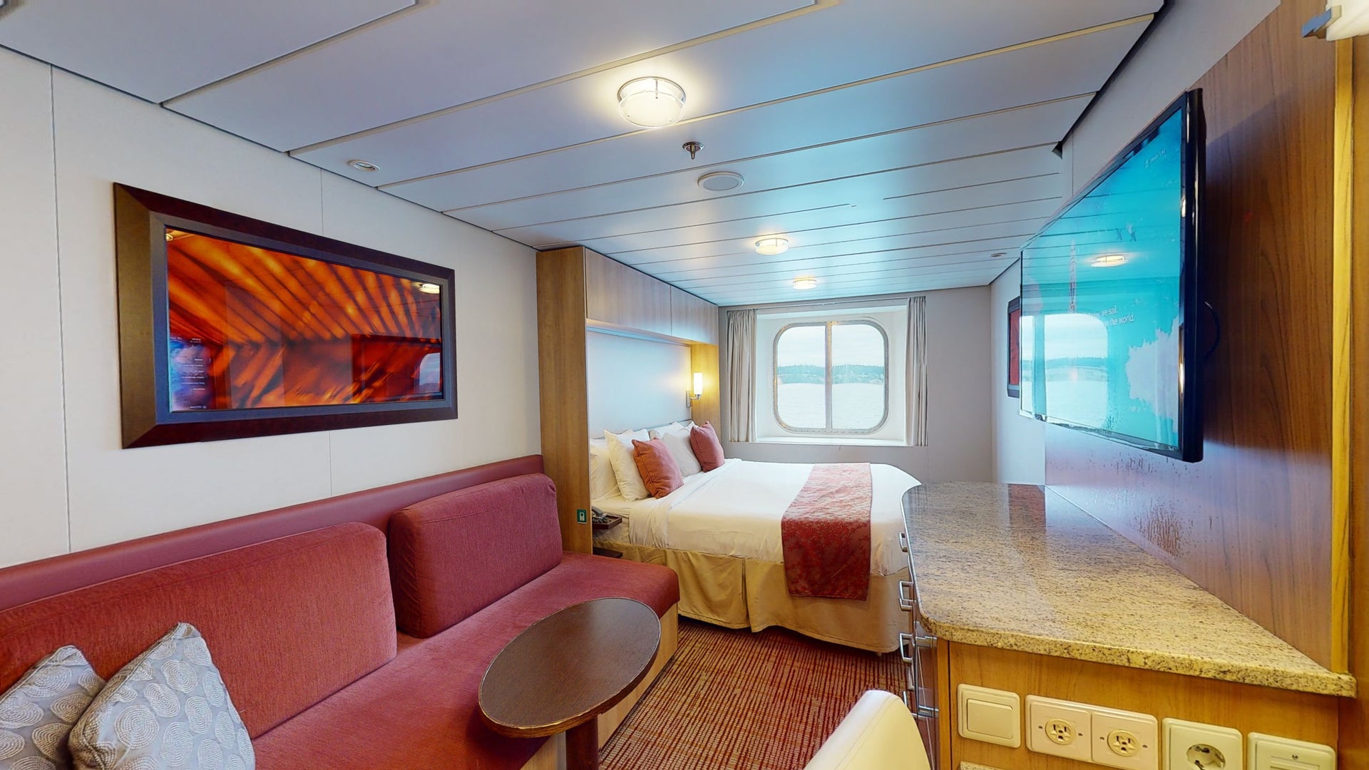 Celebrity Ocean View Stateroom Virtual Tour - by Nuvo360