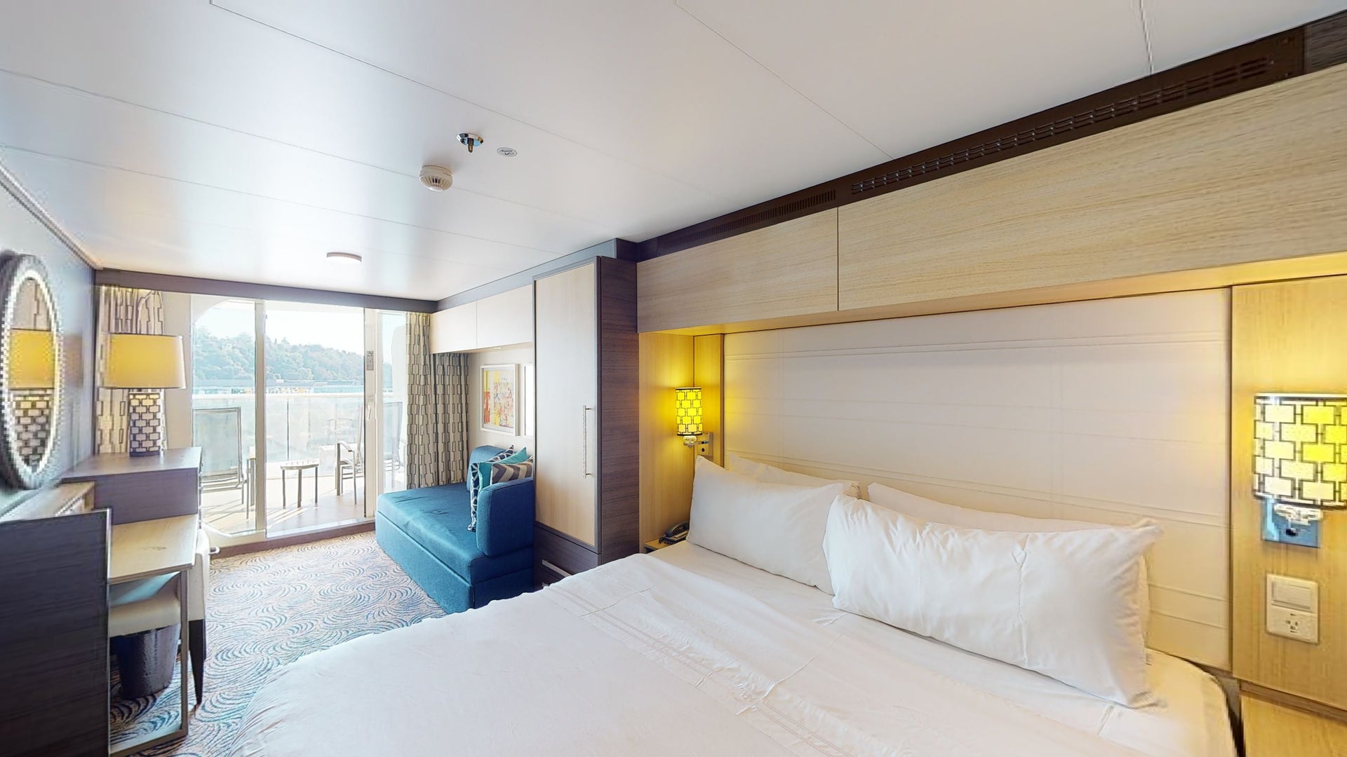 Quantum of the Seas - Ocean View Balcony - by Nuvo360 Quantum of the Seas - Ocean View Balcony - by Nuvo360