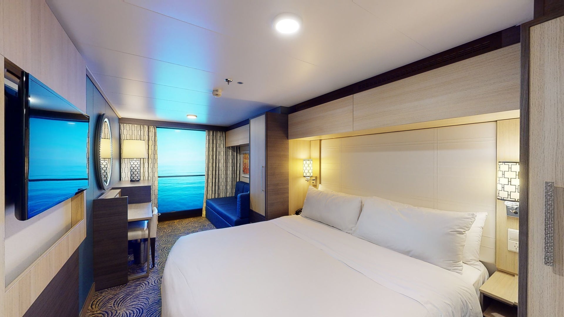 Quantum of the Seas - Interior Virtual Balcony - by Nuvo360